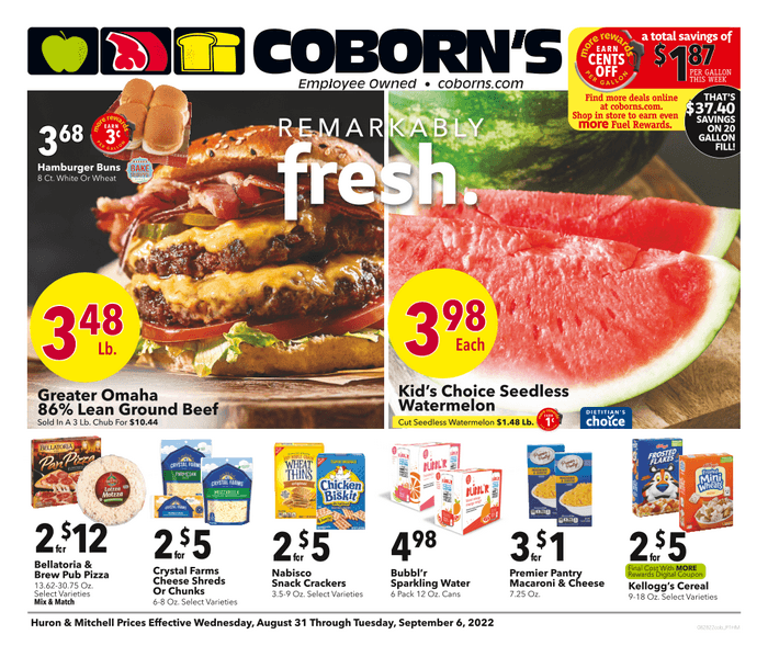Coborn's Weekly Ad Aug 31 – Sep 06, 2022