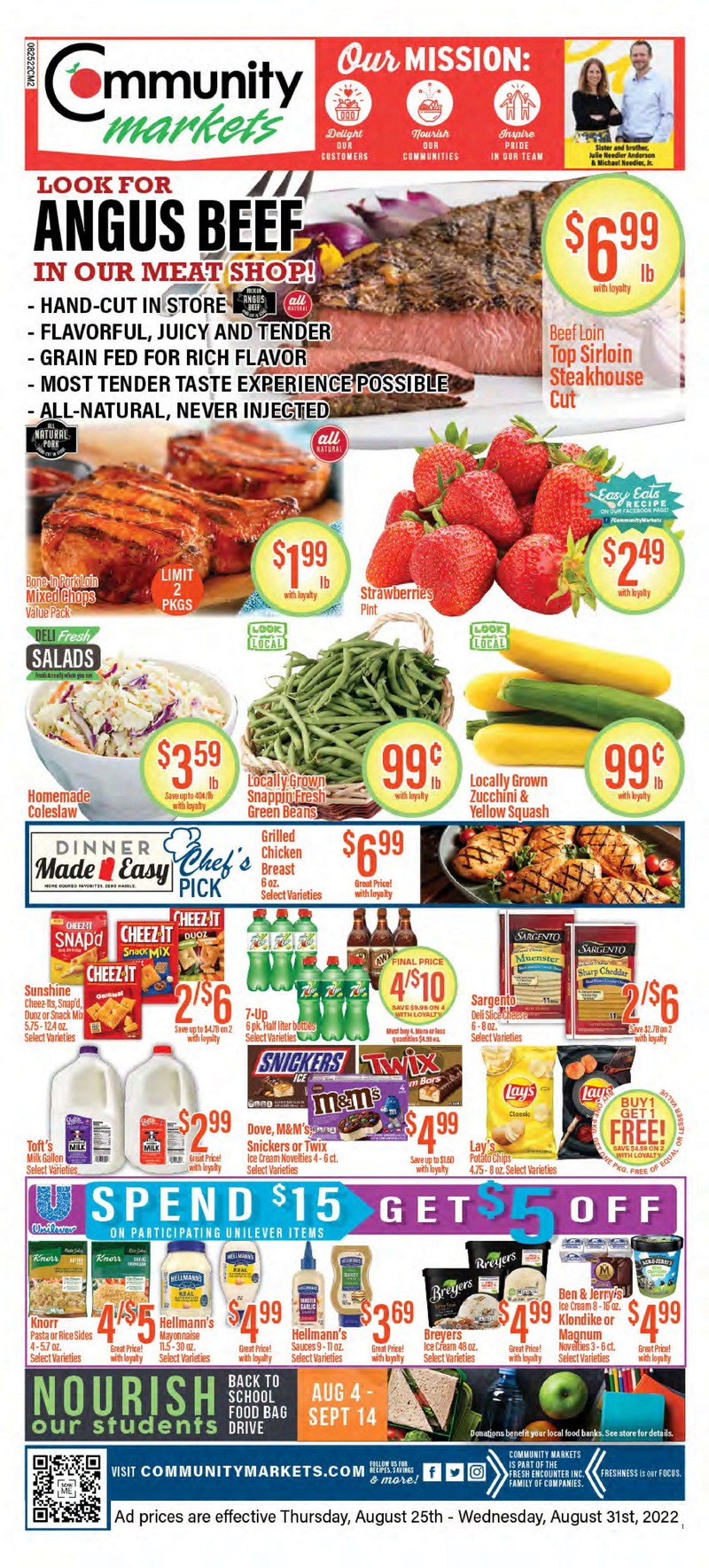 Community Markets Weekly Ad Aug 25 – Aug 31, 2022