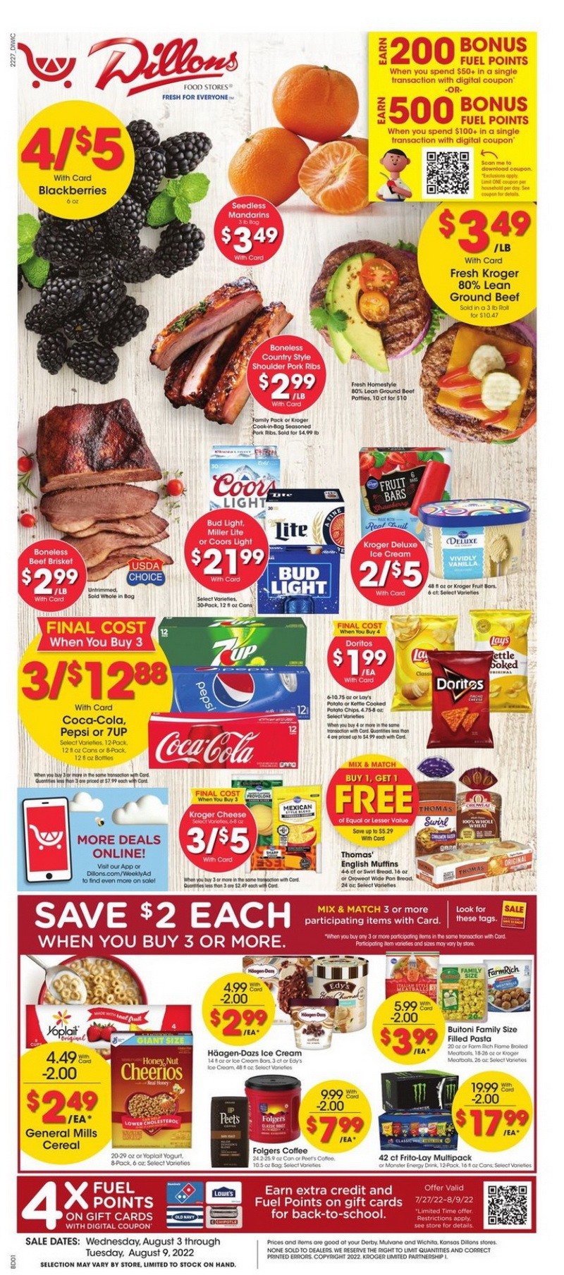 Dillons Weekly Ad Aug 03 – Aug 09, 2022