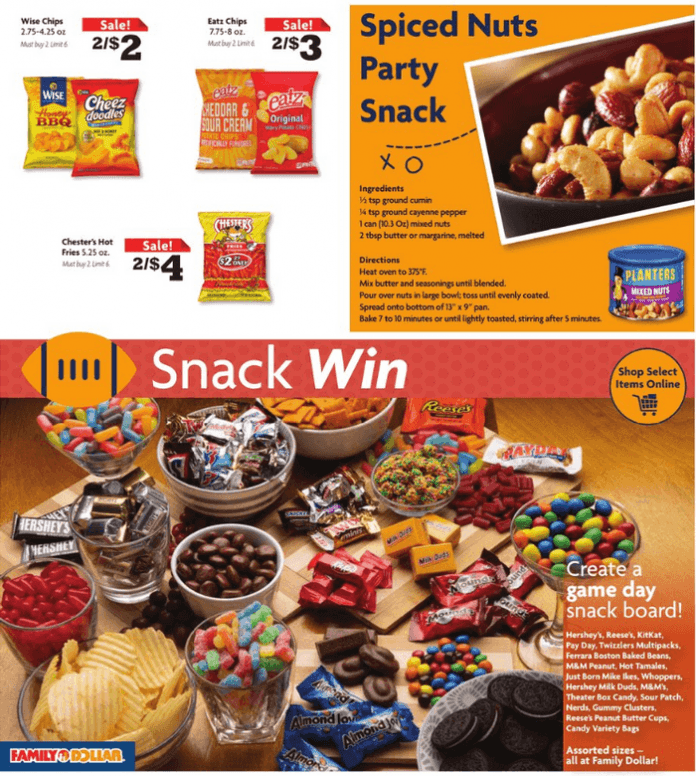 Family Dollar Game Day Ad Aug 30 – Oct 22, 2022