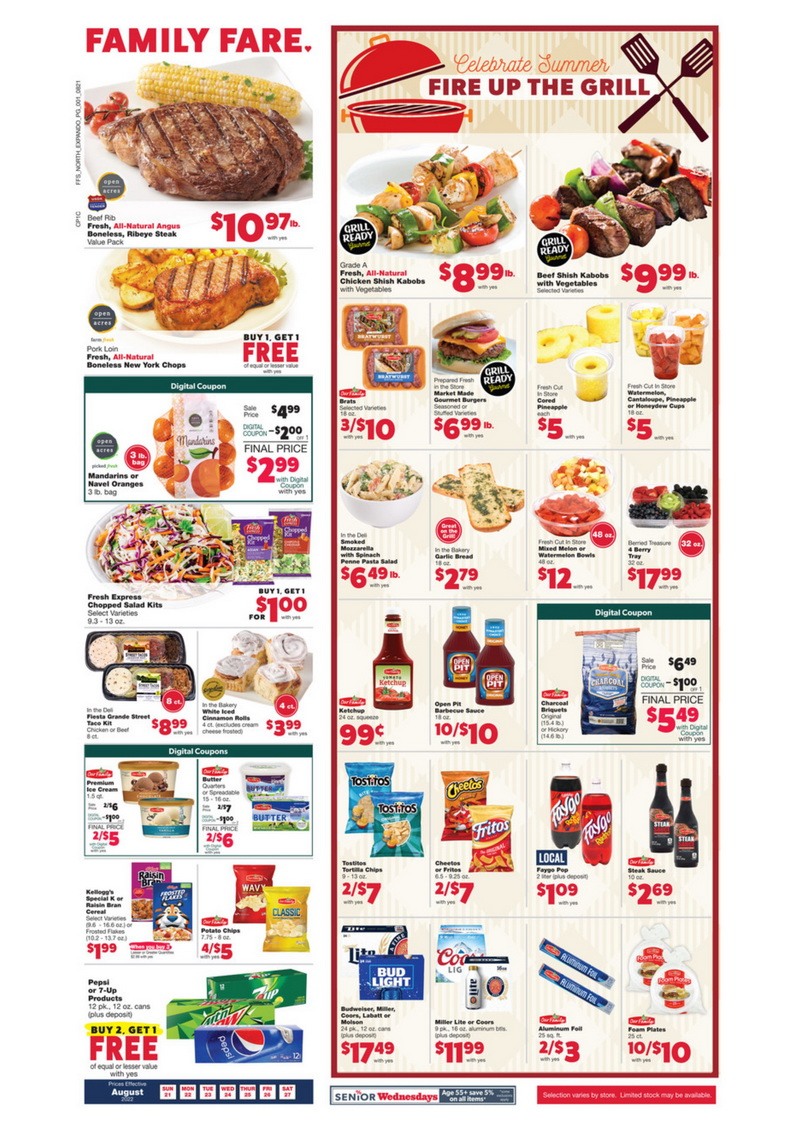 Family Fare Weekly Ad Aug 21 – Aug 27, 2022