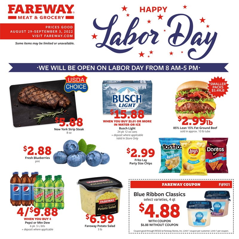 Fareway Weekly Ad Aug 29 – Sep 03, 2022