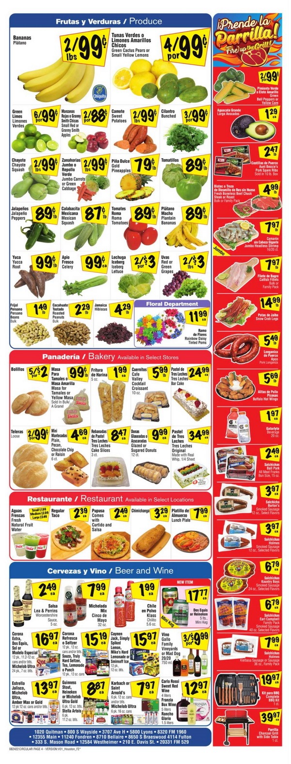 Fiesta Mart Weekly Ad Aug 24 – Aug 30, 2022