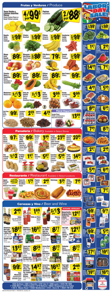 Fiesta Mart Weekly Ad Aug 31 – Sep 06, 2022