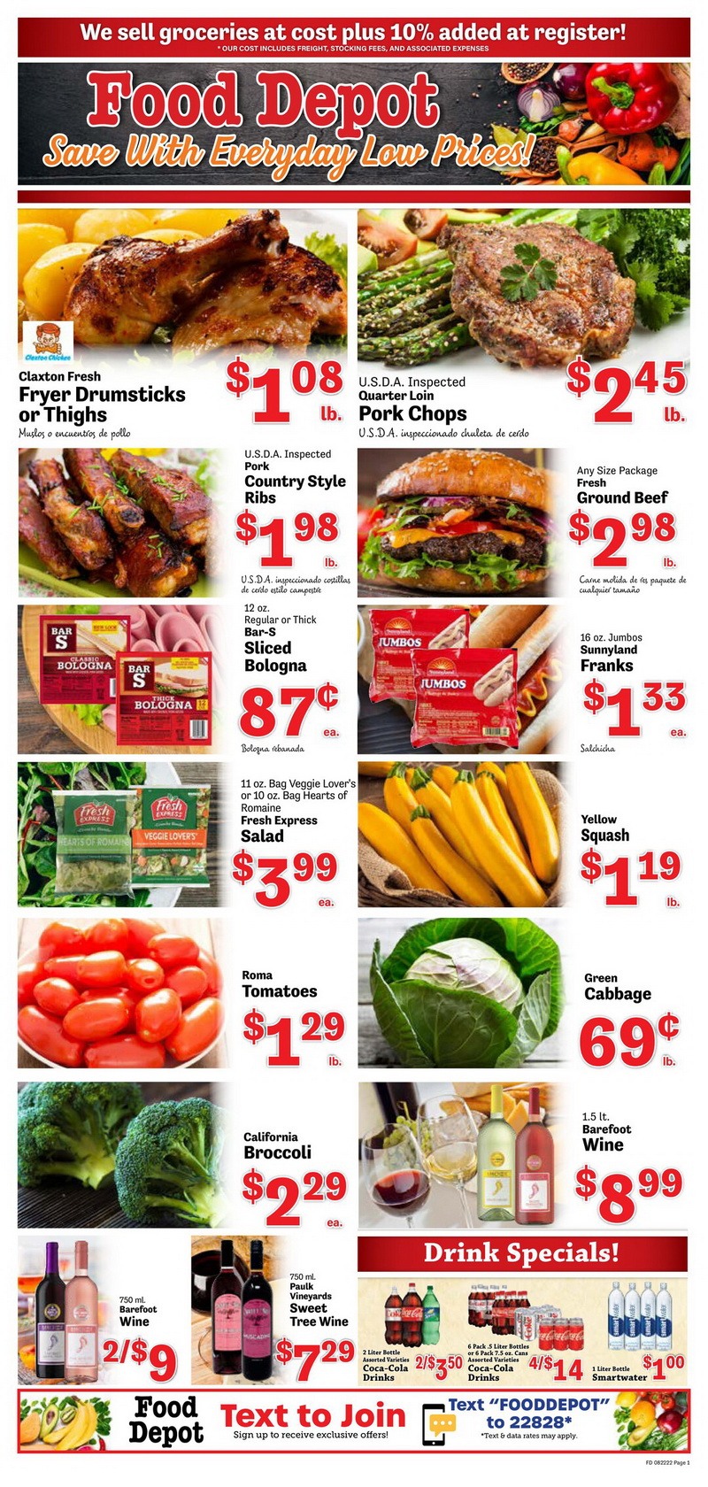 Food Depot Weekly Ad Aug 22 – Aug 28, 2022