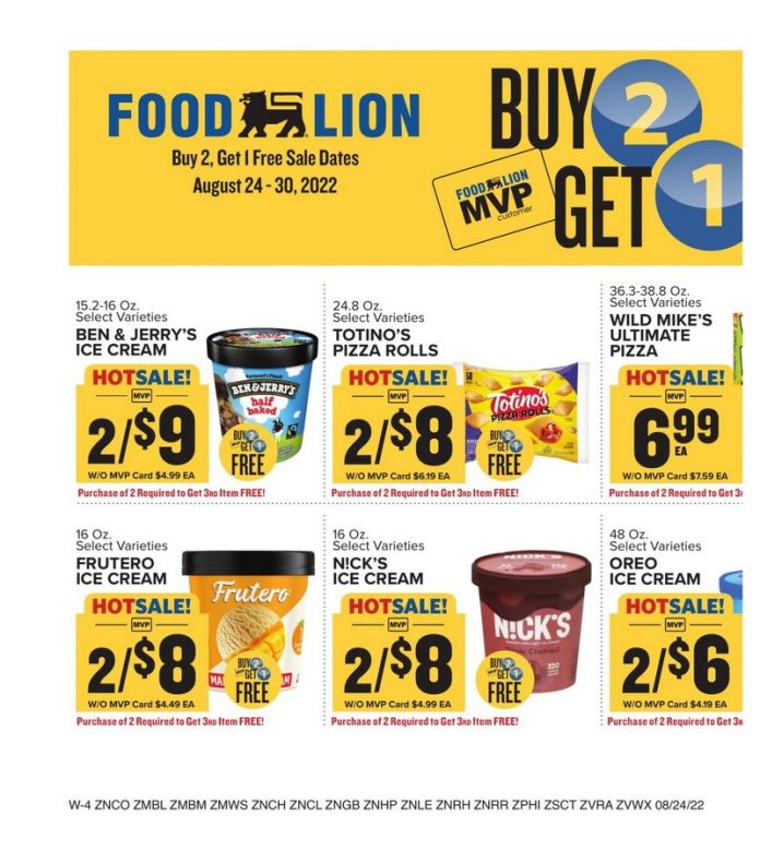 Food Lion Weekly Ad Aug 24 – Aug 30, 2022