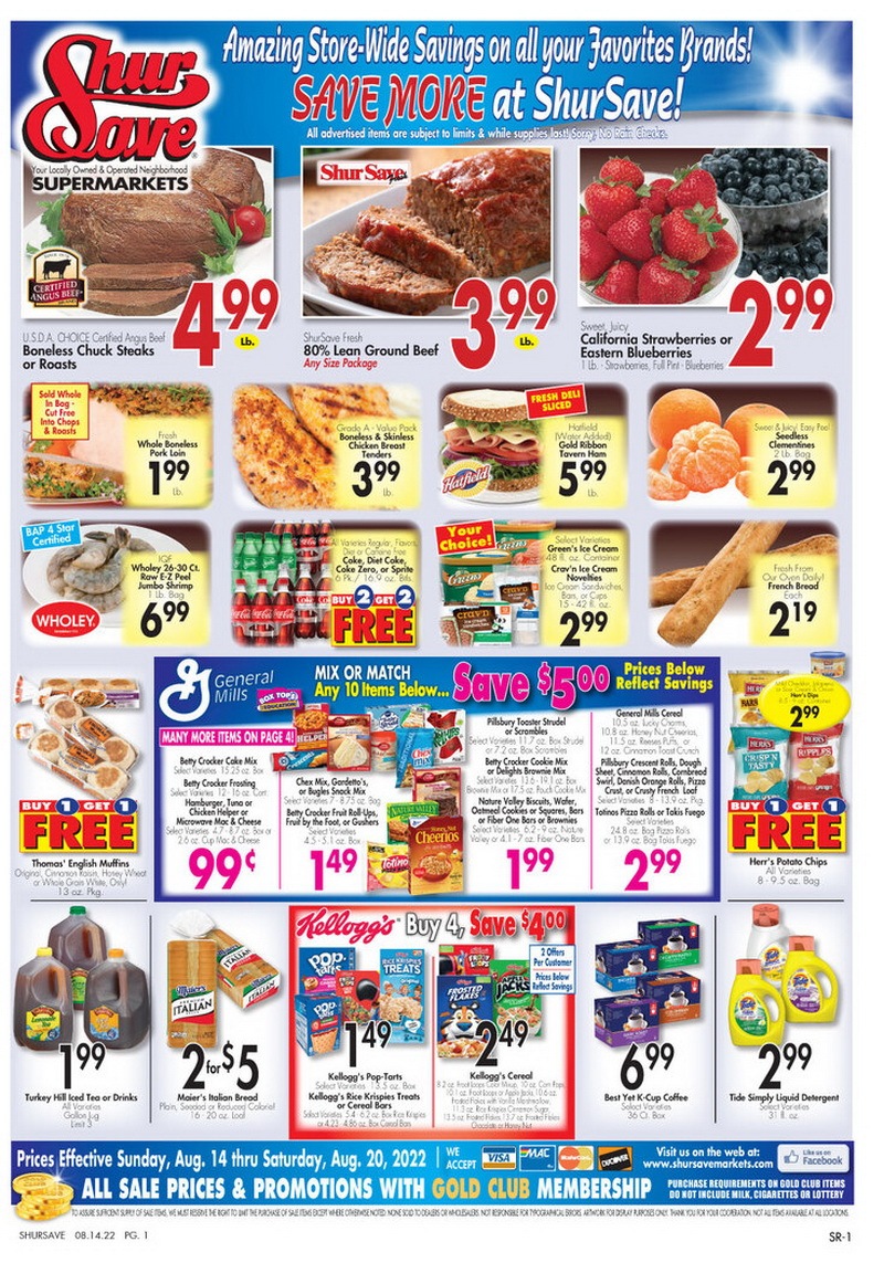Gerrity's Supermarkets Weekly Ad Aug 14 – Aug 20, 2022