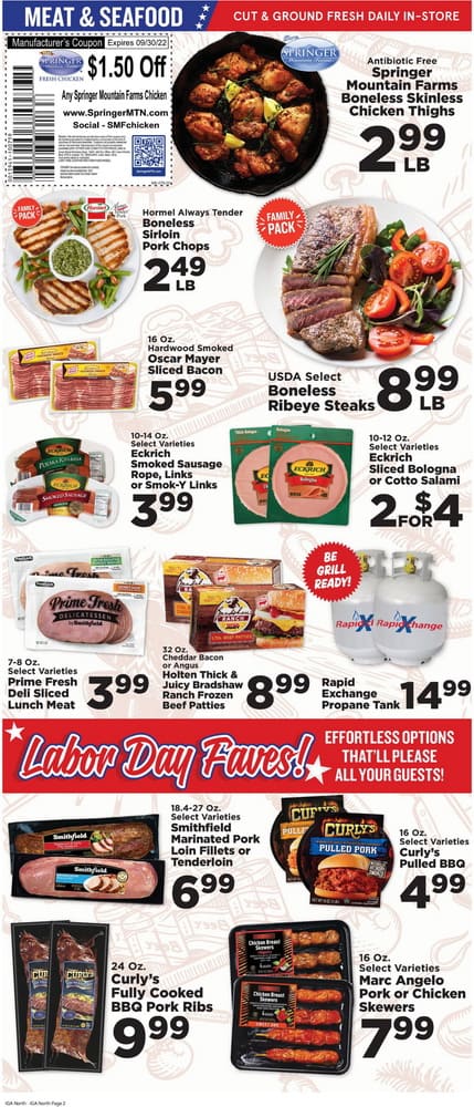 IGA Weekly Ad Aug 31 – Sep 06, 2022