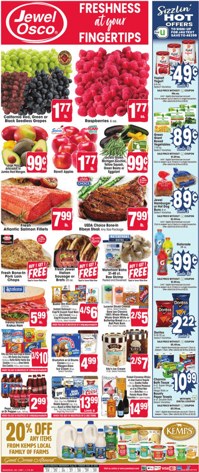 Jewel Osco Weekly Ad Aug 24 – Aug 30, 2022
