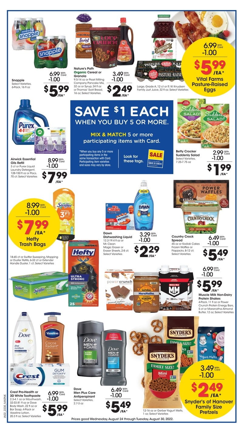Kroger Weekly Ad Aug 24 – Aug 30, 2022