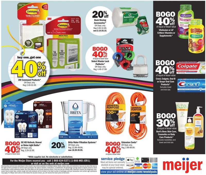 Meijer Back to School Ad Aug 14 – Jul 20, 2022