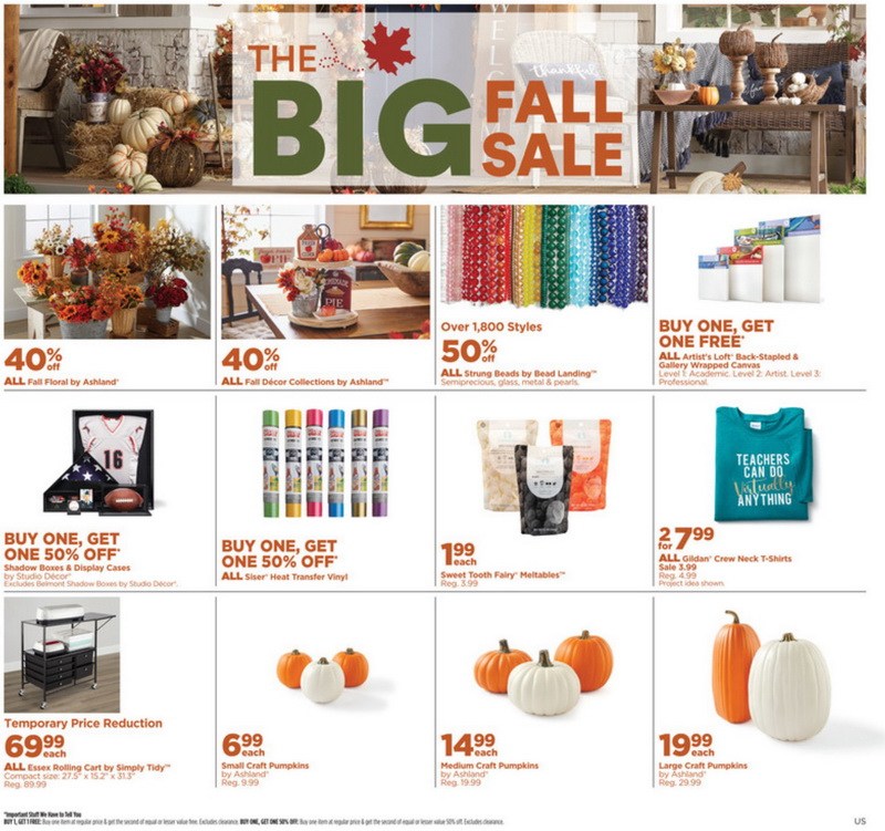 Michaels Weekly Ad Aug 28 – Sep 03, 2022