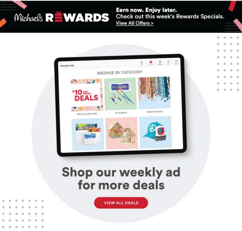 Michaels Weekly Ad Aug 28 – Sep 03, 2022