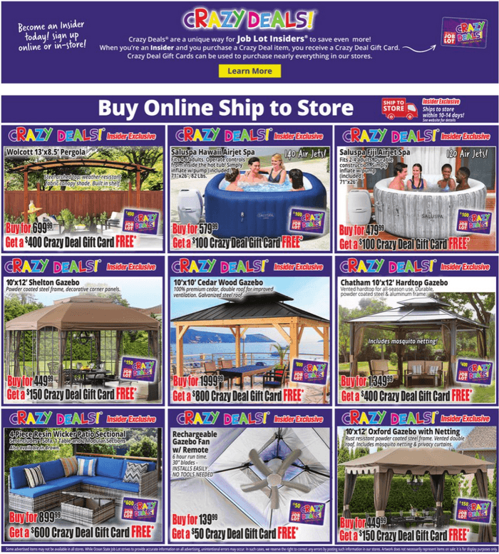 Ocean State Job Lot Weekly Ad Aug 25 – Aug 31, 2022