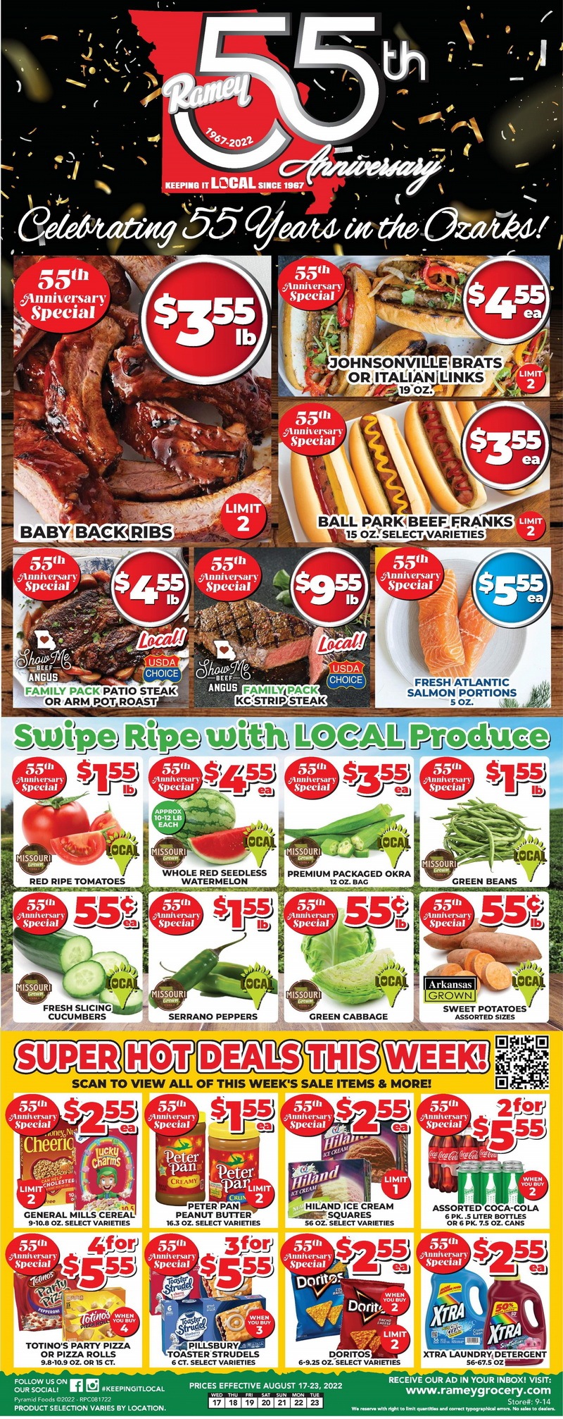 Price Cutter Weekly Ad Aug 17 – Aug 23, 2022