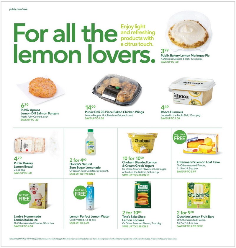 Publix Weekly Ad Aug 10 – Aug 16, 2022