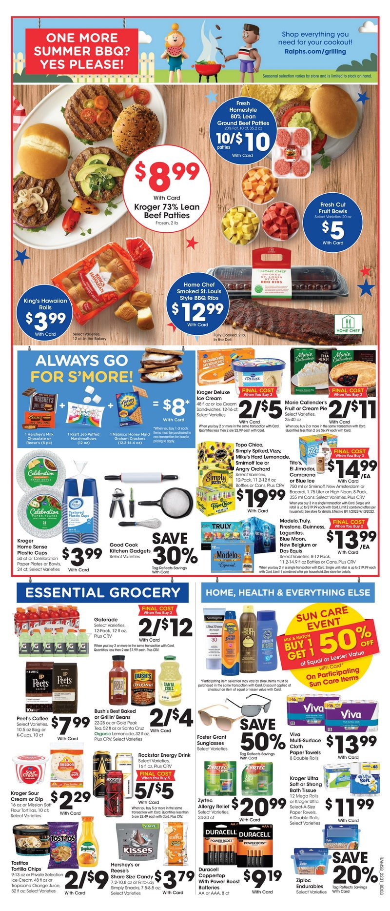 Ralphs Weekly Ad Aug 31 – Sep 06, 2022