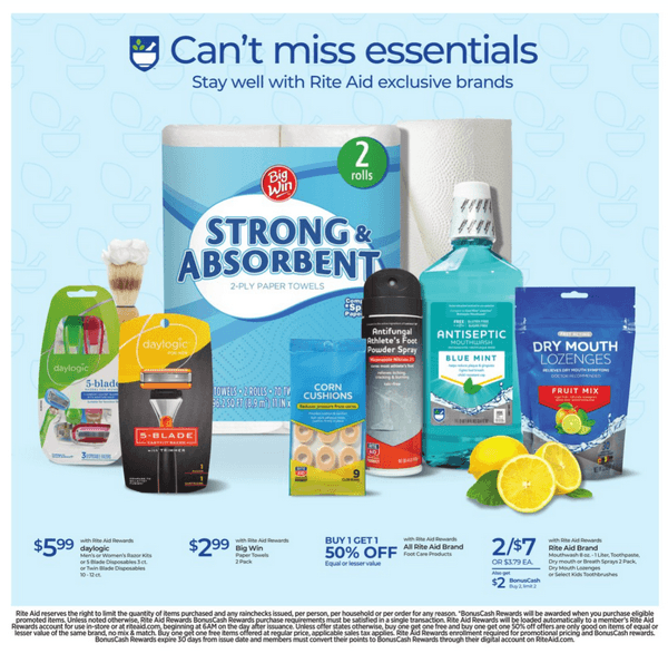 Rite Aid Weekly Ad Aug 28 – Sep 03, 2022