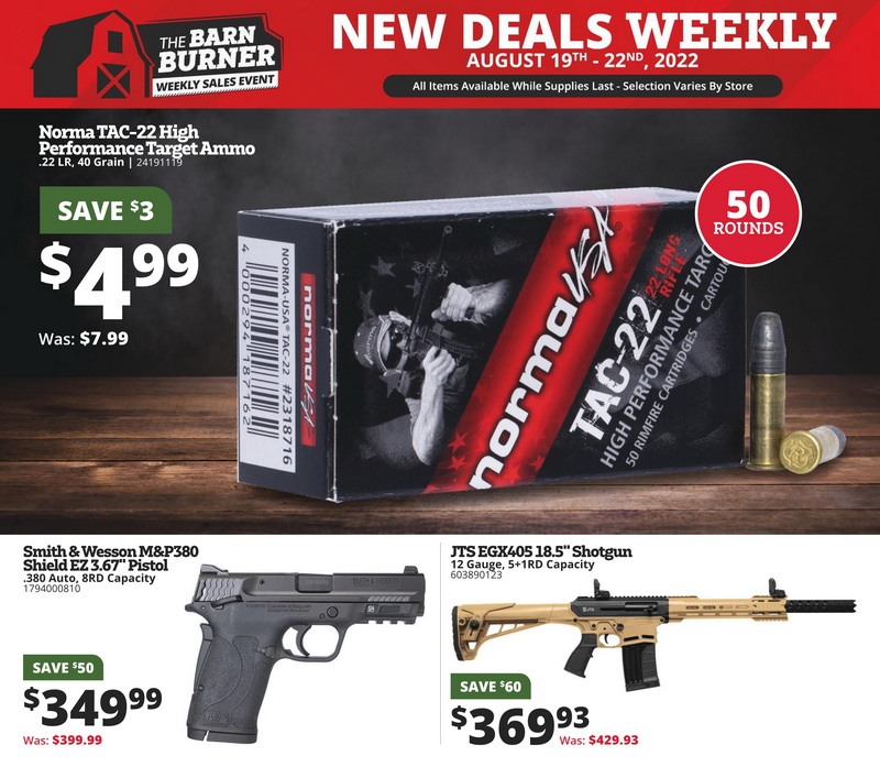 Rural King Weekly Ad Aug 19 – Aug 22, 2022