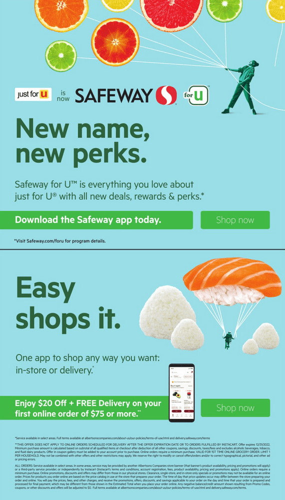 Safeway Weekly Ad Aug 24 – Aug 30, 2022