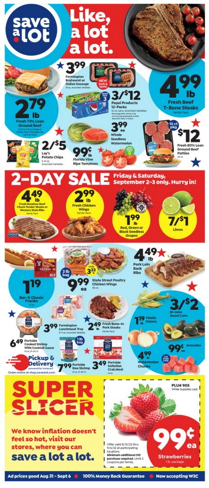Save A Lot Weekly Ad Aug 31 – Sep 06, 2022