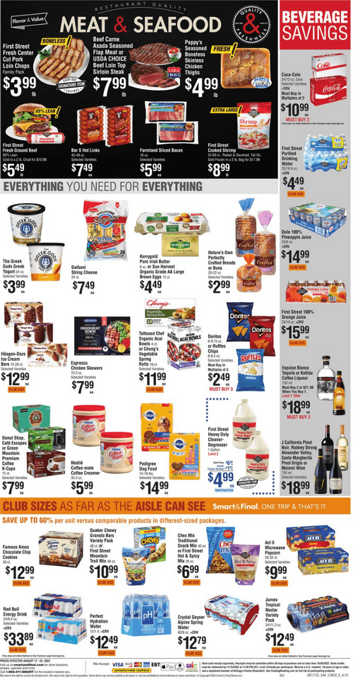 Smart & Final Weekly Ad Aug 17 – Aug 23, 2022