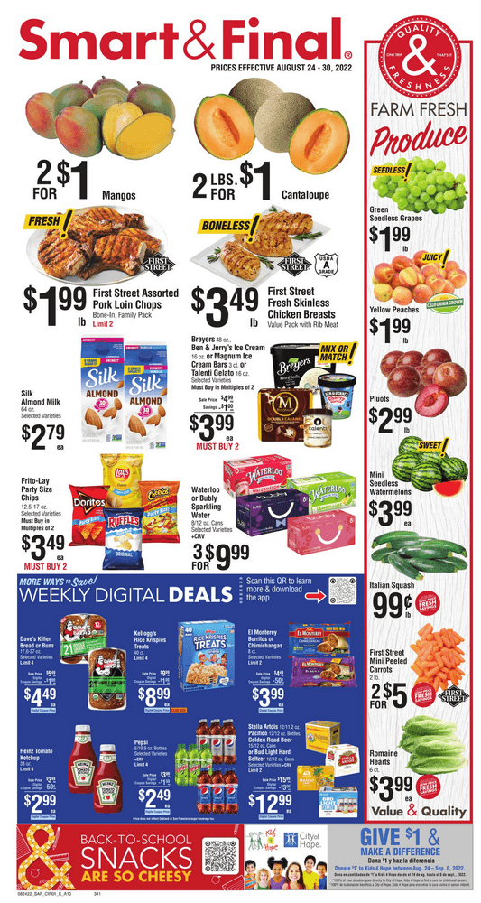 Smart & Final Weekly Ad Aug 24 – Aug 30, 2022