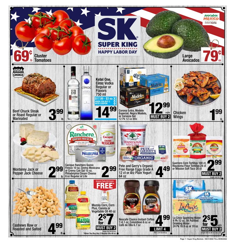 Super King Weekly Ad Aug 31 – Sep 06, 2022