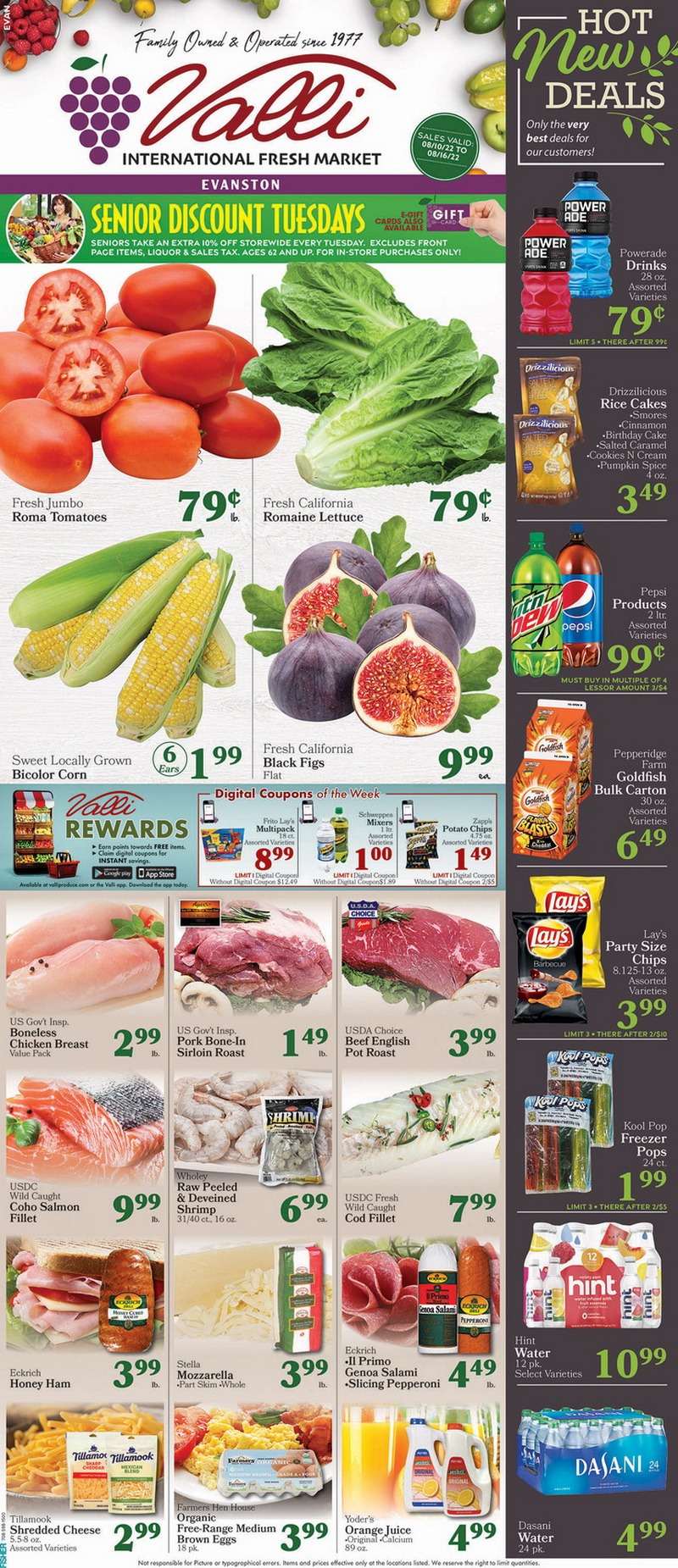 Valli Produce Weekly Ad Aug 10 – Aug 16, 2022