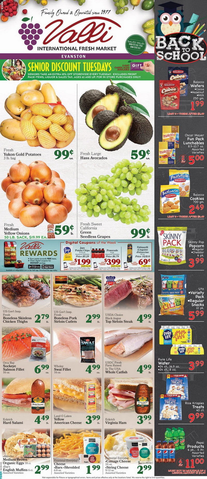 Valli Produce Weekly Ad Aug 17 – Aug 23, 2022