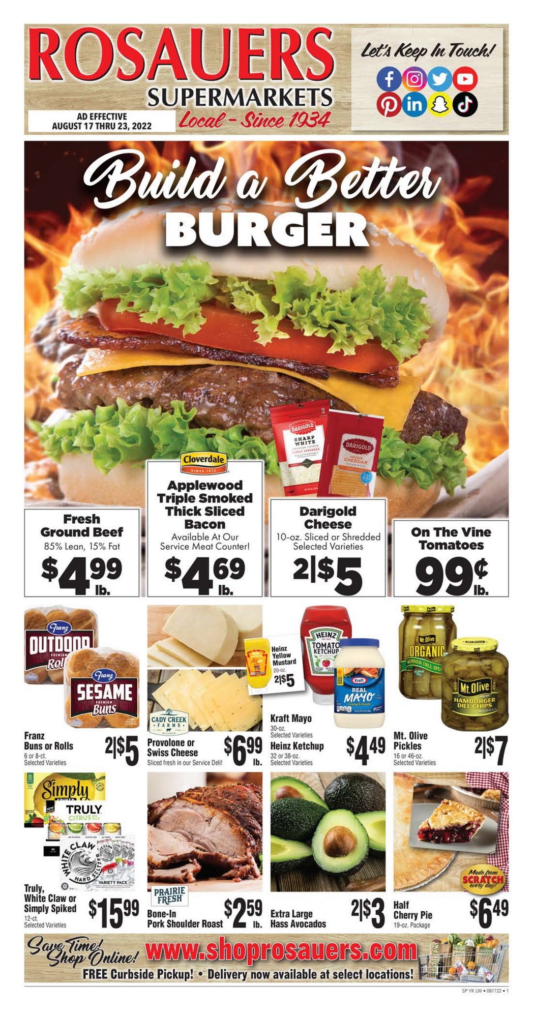 Rosauers Weekly Ad Aug 17 – Aug 23, 2022