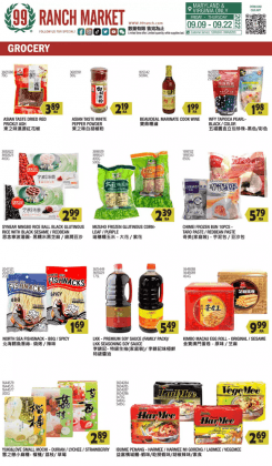 99 Ranch Market Weekly Ad Sep 09 – Sep 15, 2022
