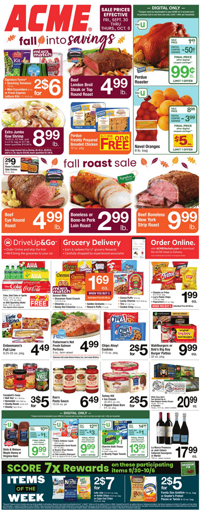 ACME Weekly Ad Sep 30 – Oct 06, 2022