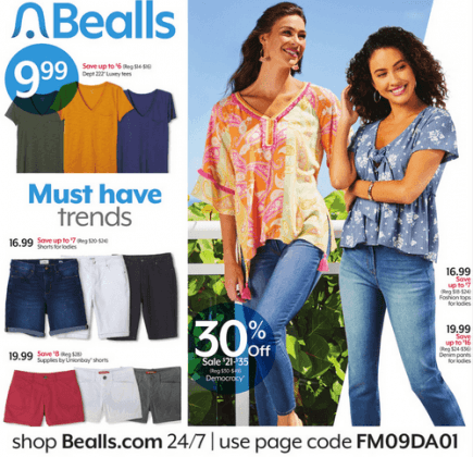 Bealls Weekly Ad Sep 21 – Sep 27, 2022 (Halloween Promotion Included)