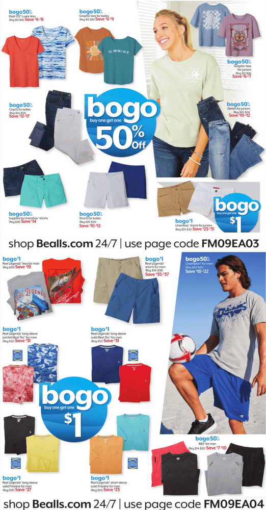 Bealls Weekly Ad Sep 28 – Oct 04, 2022