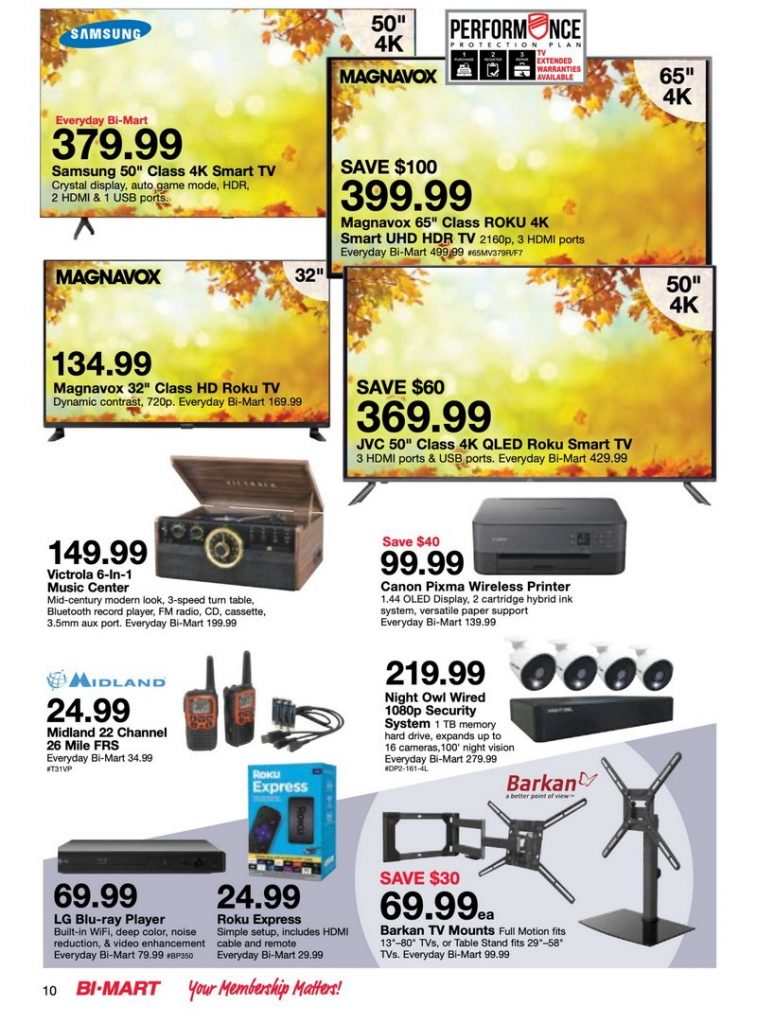 Bi-Mart Weekly Ad Sep 27 – Oct 11, 2022 (Halloween Promotion Included)
