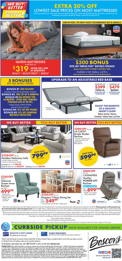 Boscov's Weekly Ad Sep 29 – Oct 05, 2022