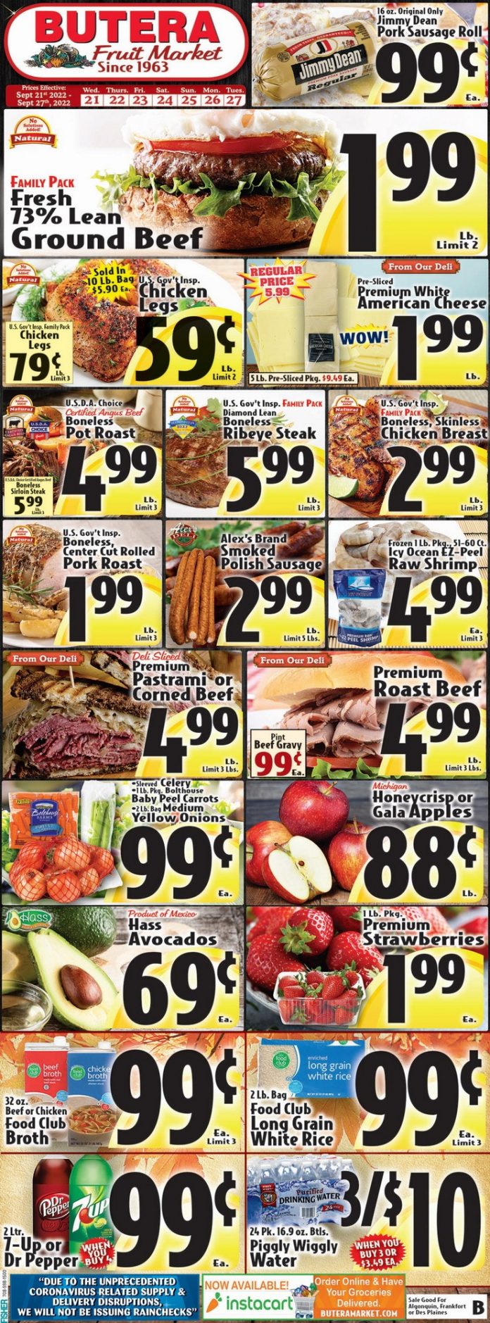 Butera Weekly Ad Sep 21 – Sep 27, 2022