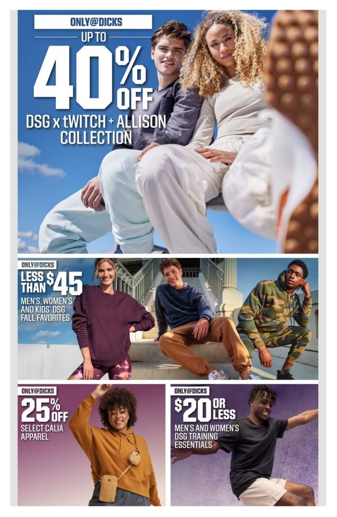Dick's Sporting Goods Weekly Ad Sep 18 – Sep 24, 2022