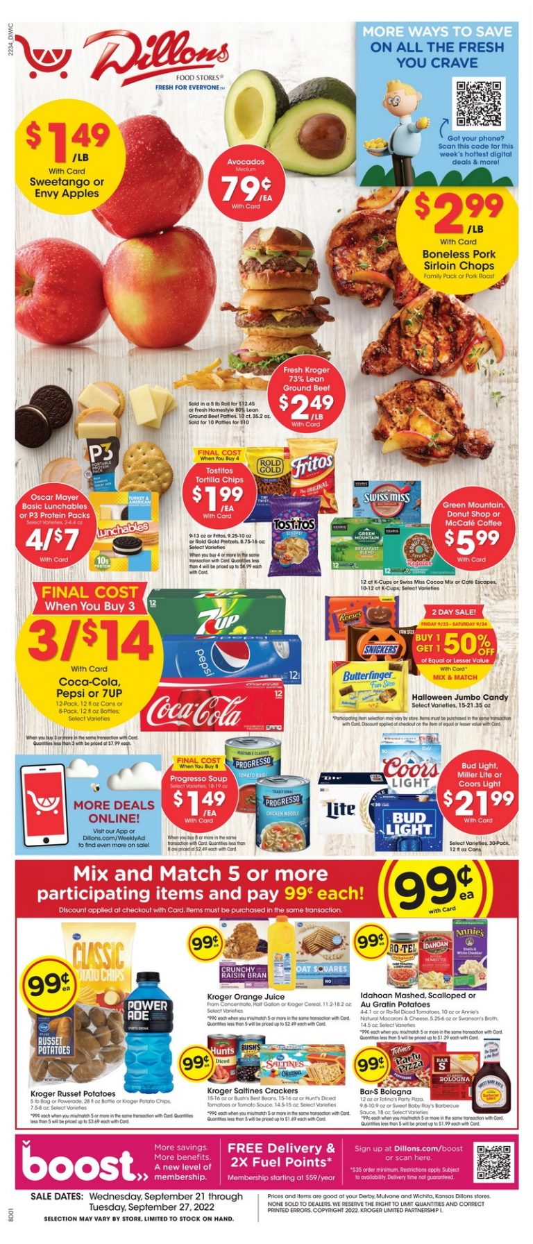Dillons Weekly Ad Sep 21 – Sep 27, 2022