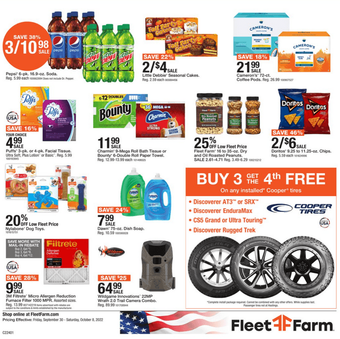 Fleet Farm Weekly Ad Sep 30 – Oct 08, 2022