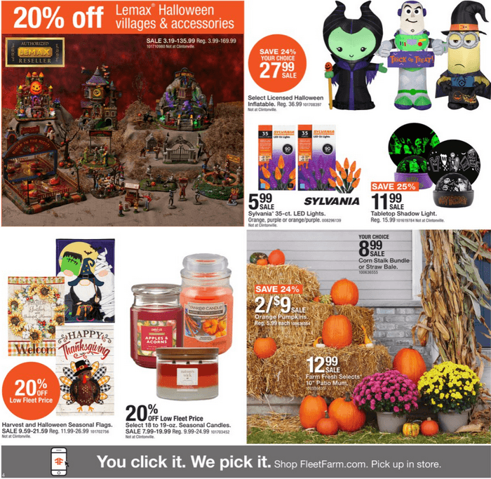 Fleet Farm Weekly Ad Sep 30 – Oct 08, 2022