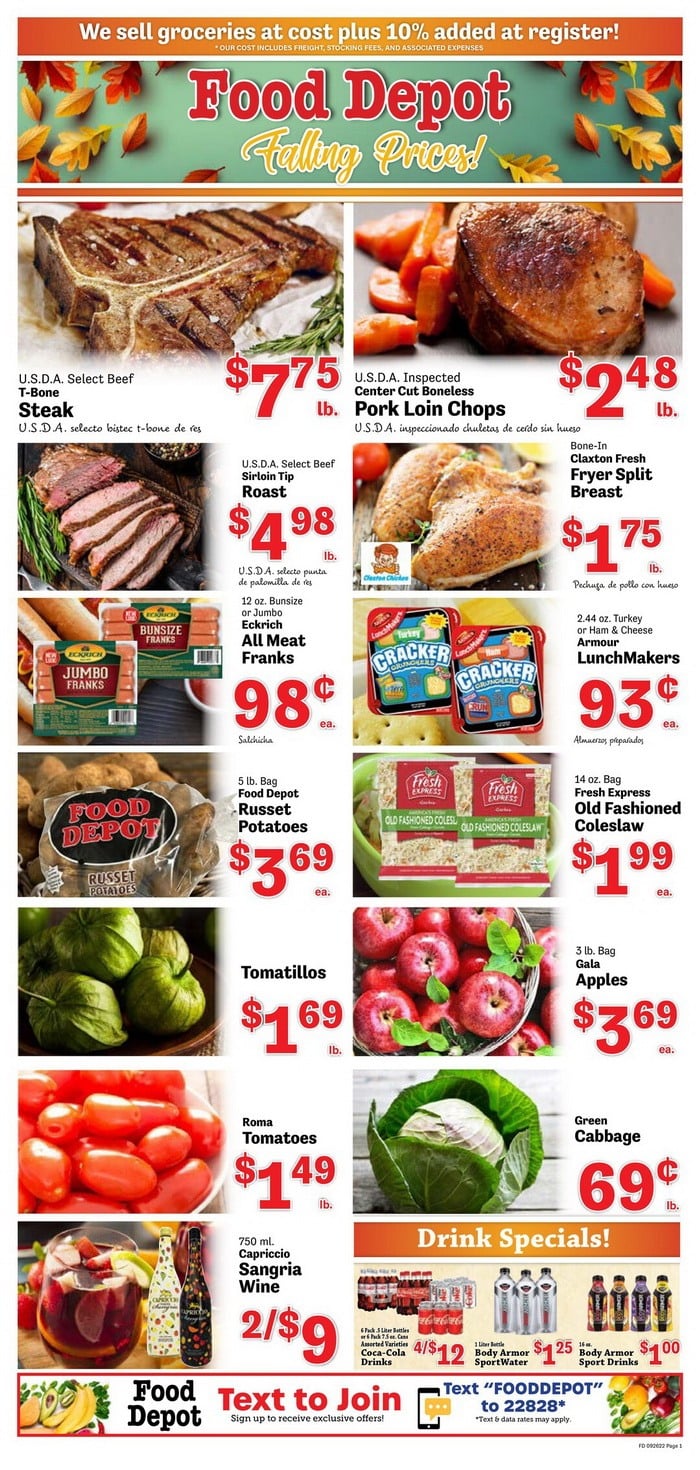 Food Depot Weekly Ad Sep 26 – Oct 02, 2022