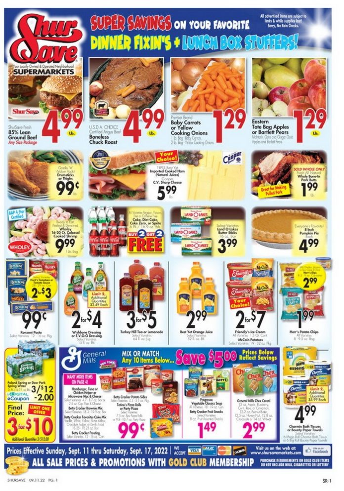 Gerrity's Supermarkets Weekly Ad Sep 11 – Sep 17, 2022