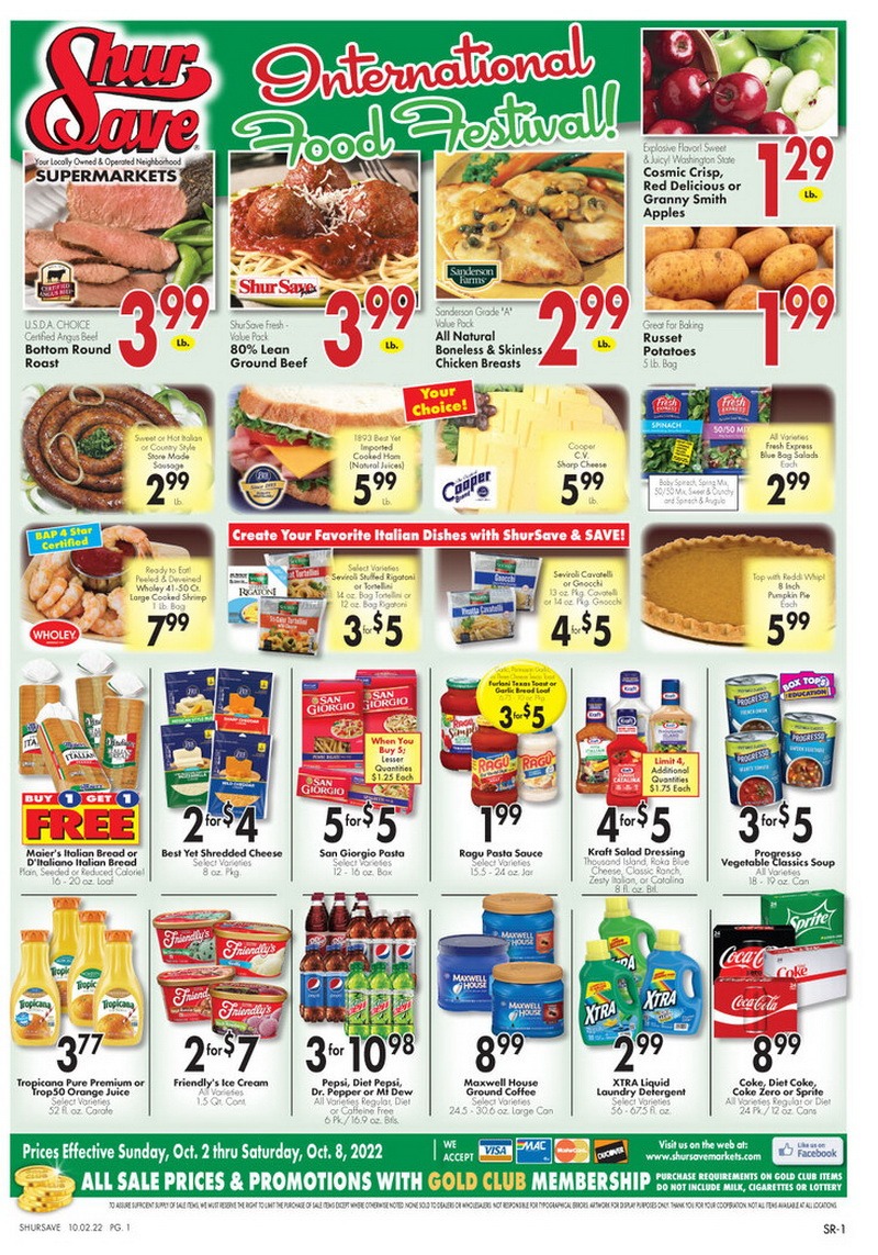 Gerrity's Supermarkets Weekly Ad Oct 02 – Oct 08, 2022