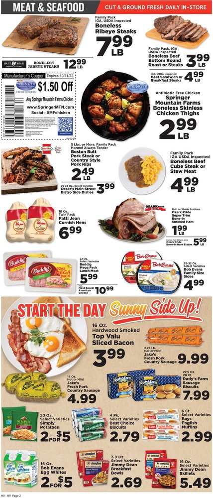 IGA Weekly Ad Sep 28 – Oct 04, 2022