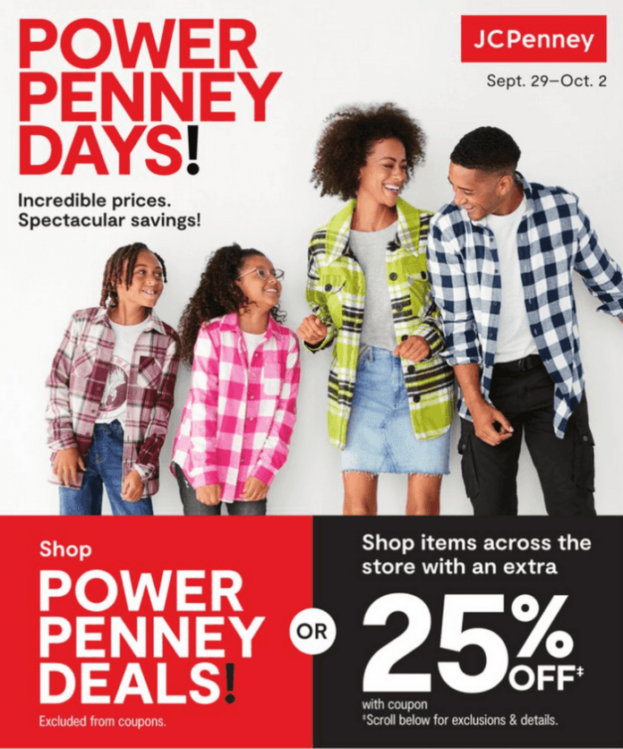 JCPenney Weekly Ad Sep 29 – Oct 02, 2022