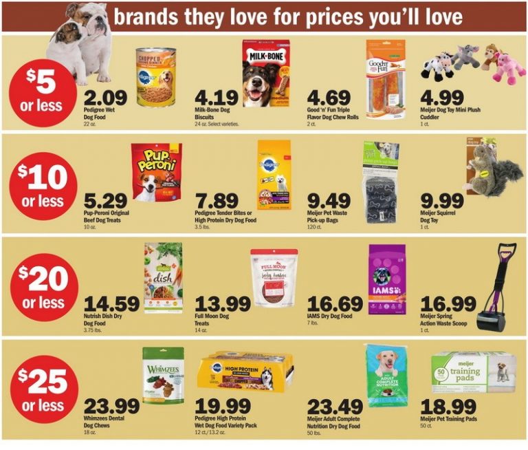 Meijer Pets Ad Sep 25 – Oct 01, 2022