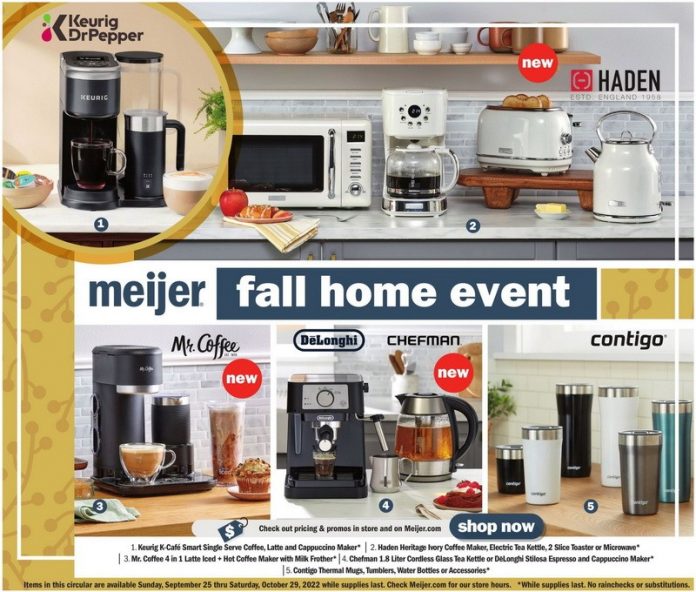 Meijer Home Ad Sep 25 – Oct 29, 2022