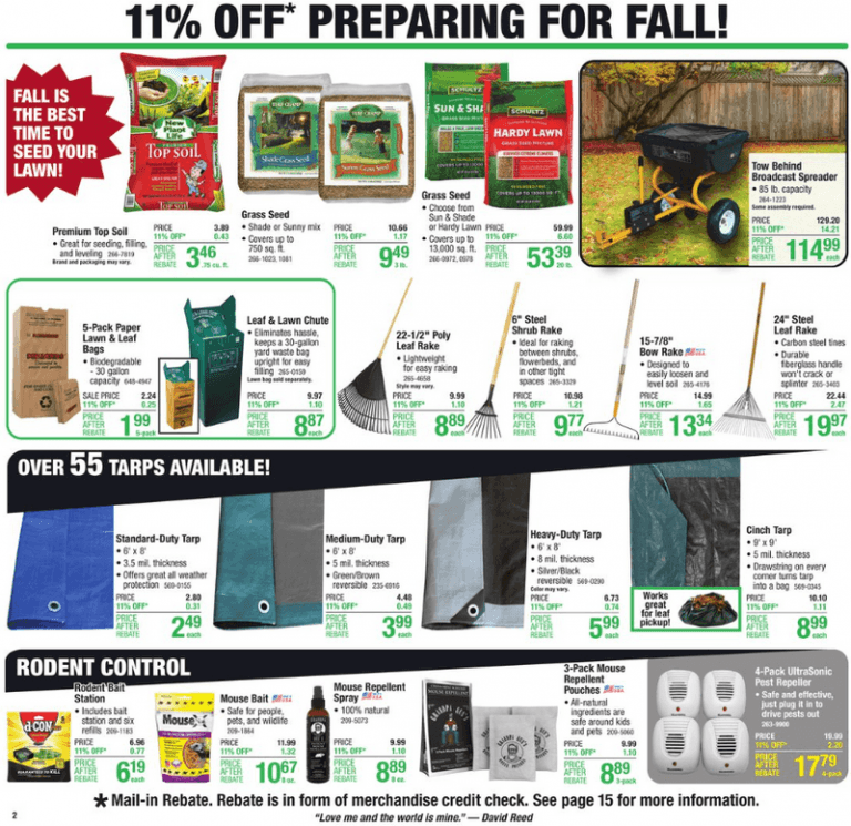 Menards Weekly Ad Sep 29 – Oct 09, 2022